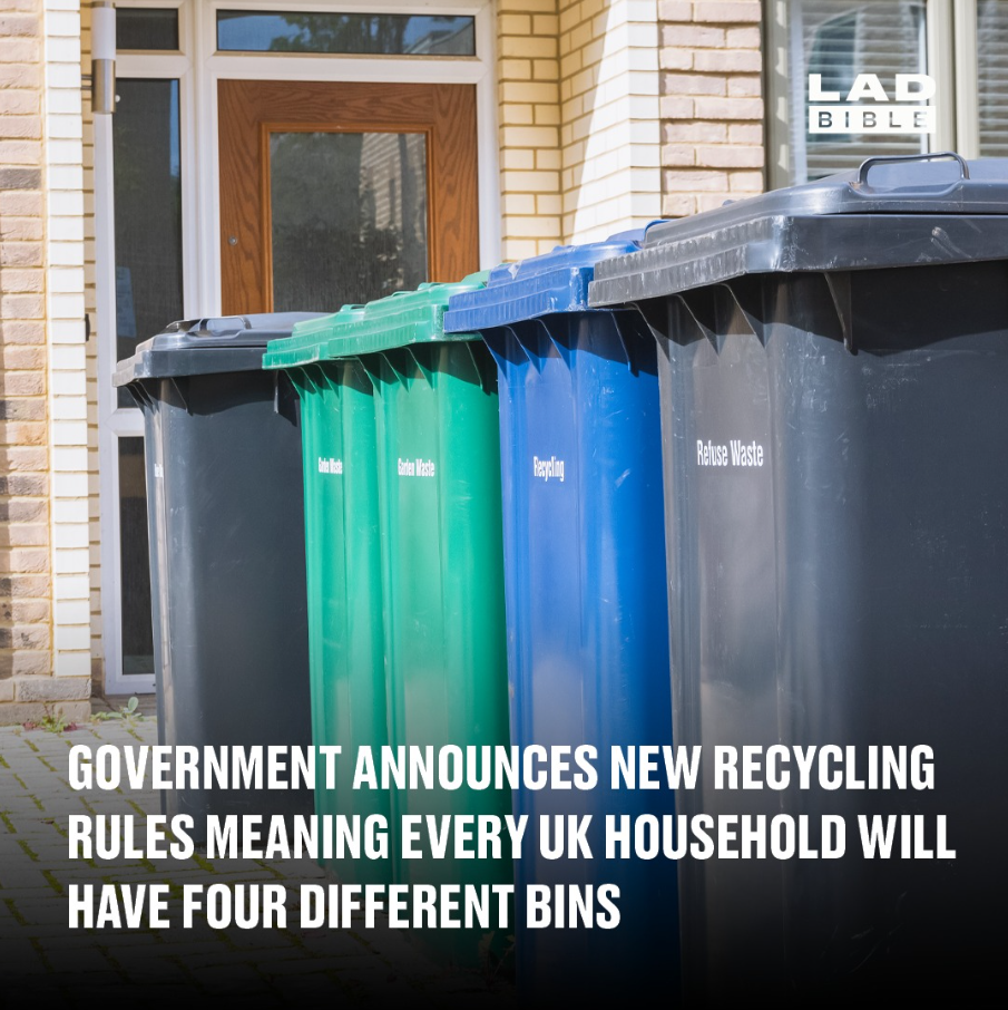 Government announces new recycling rules meaning every UK household ...