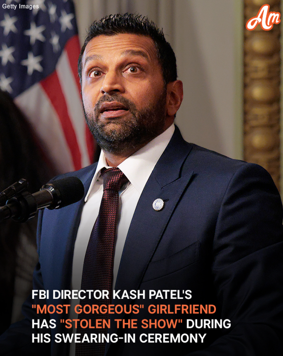 Kash Patel's Girlfriend Has 'Stolen the Show' During His Swearing-In Ceremony as FBI Director ...