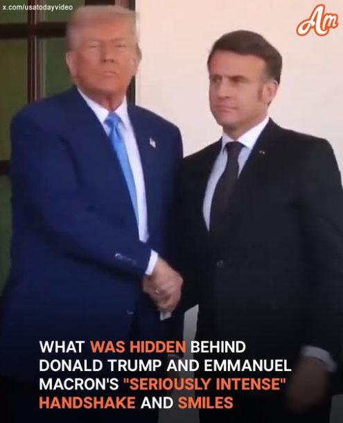 Body Language Expert Reveals the Meaning Behind Donald Trump & Emmanuel ...