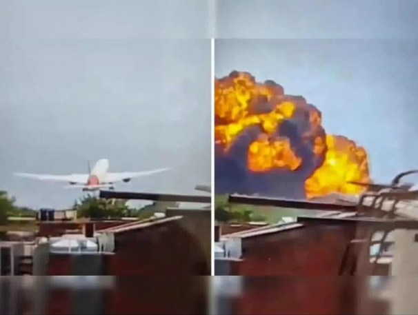 RIGHT NOW, PLANE WITH MORE THAN 244 ONBOARD JUST CRASH… See more ...
