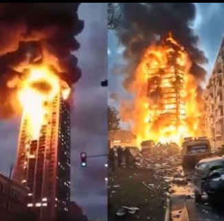 A Few Hours Ago, a Massive Fire Broke Out in M… — Panic, Courage, and a ...